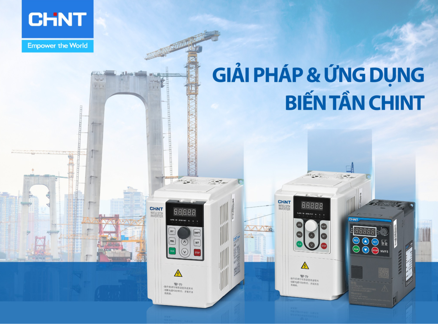 Ứng Dụng Của Biến Tần CHINT Trong Công Nghiệp