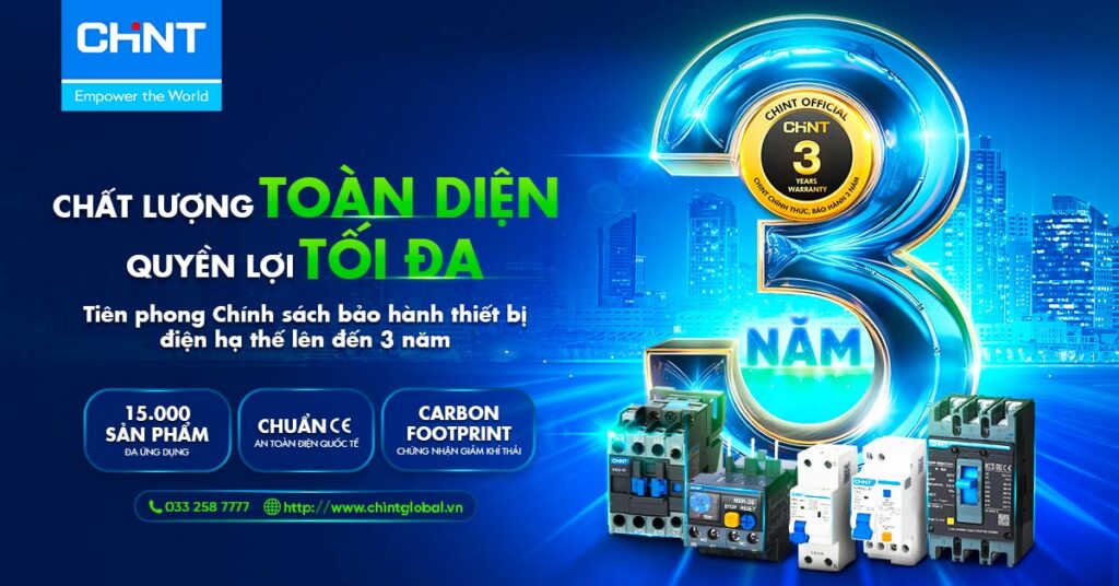 Top 5 thiết bị điện nên có trong mọi công trình - CHINT Việt Nam